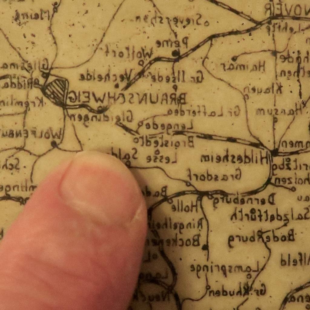 The Brunswick Prison Camp Map Printers – David Parr House